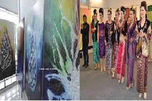 Exhibition on traditional cloth of Indonesia songket starts at Jakarta ...