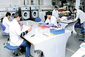 Intertek all set up textile testing lab to support textile and garment ...