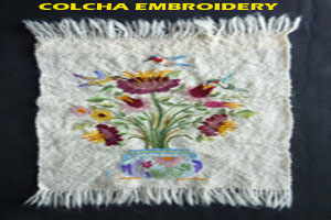 Textile heritage of Northern New Mexico Colcha embroidery making a ...